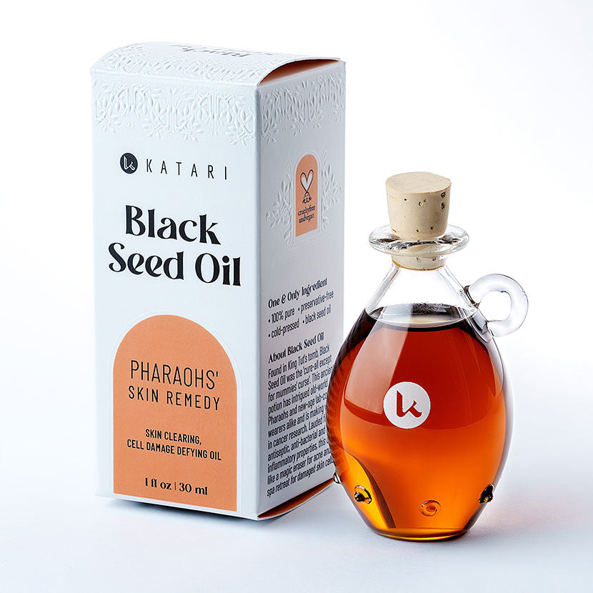 Black Seed Oil | 100% pure, cold-pressed oil for clear skin – Katari Beauty